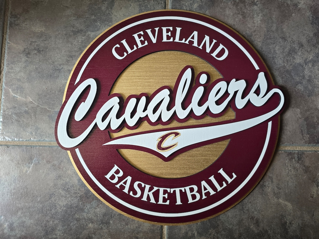 Cleveland Cavaliers Wood Wall Decor | Laser Cut Man Cave Sign - Etsy