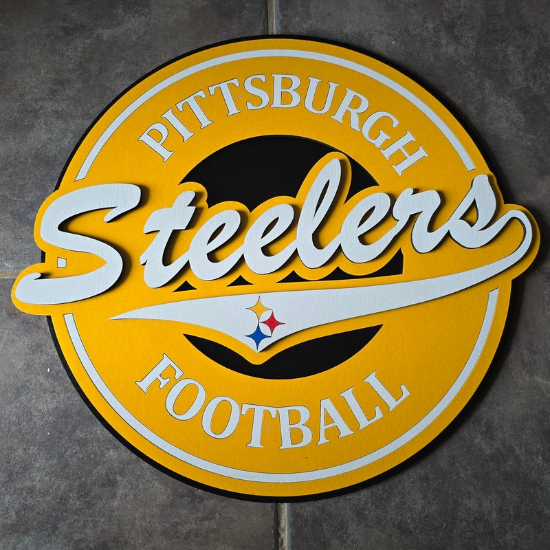 Steelers Wood Sign - Etsy