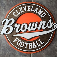 CLEVELAND BROWNS SIGN - Etsy