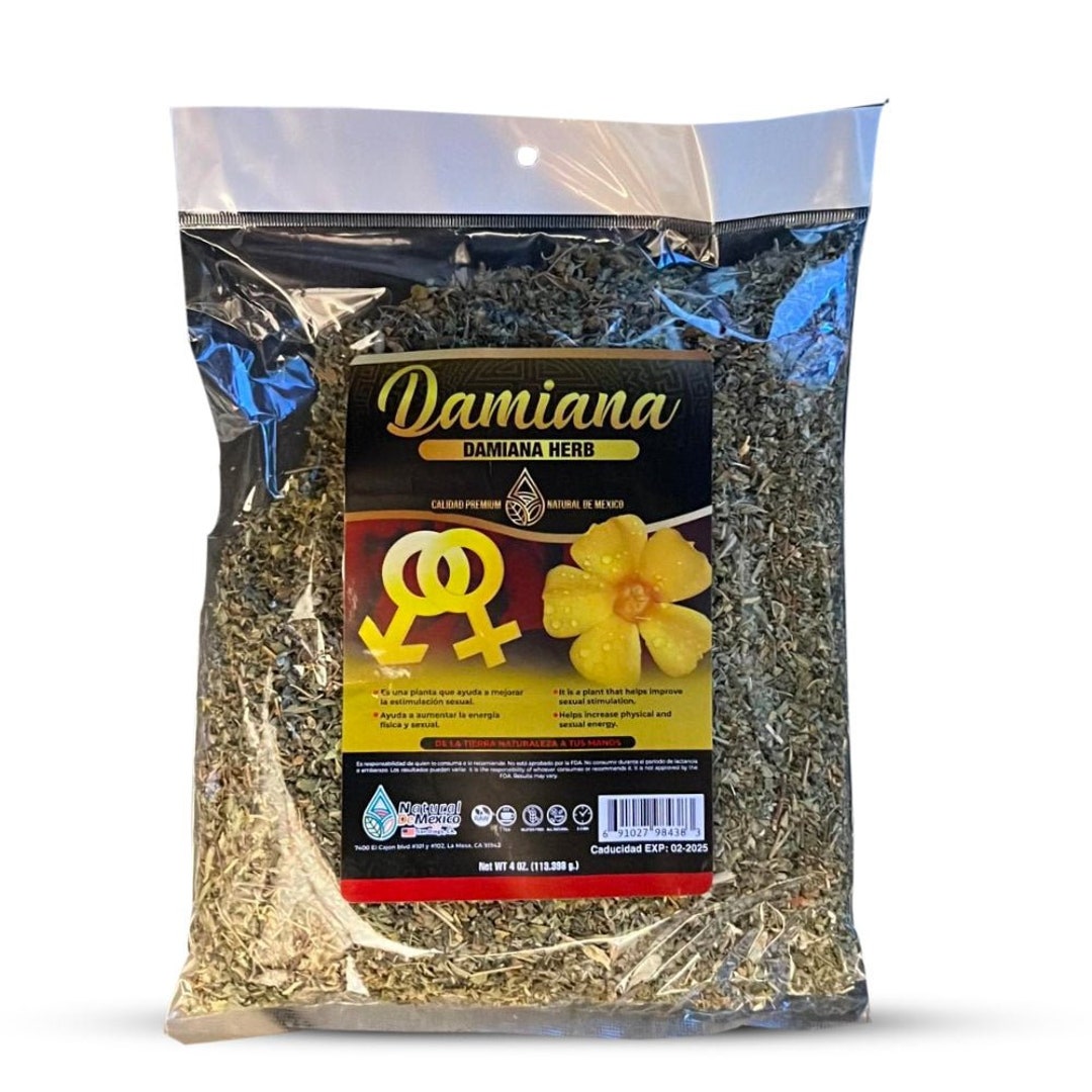 Damiana Hierba, Turnera Diffusa Herb 4 Oz, Natural De Mexico - Etsy
