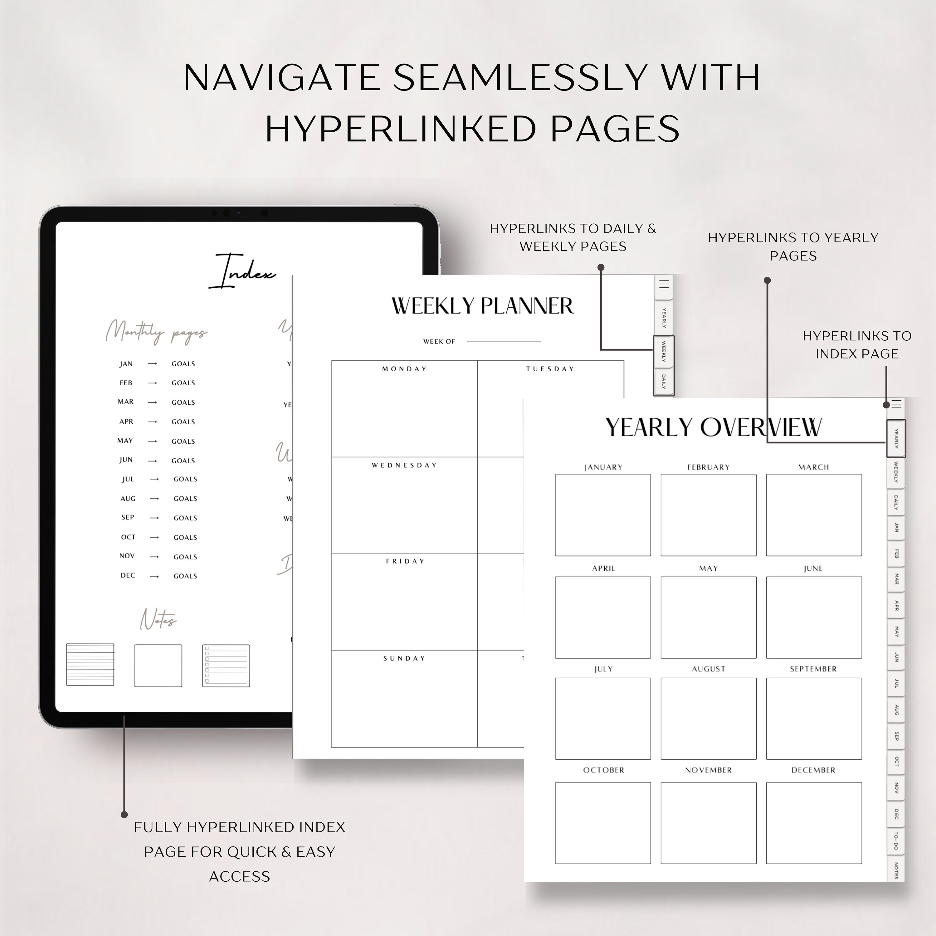 PLR Resell Digital Planner, Canva Template, Commercial Use Editable ...