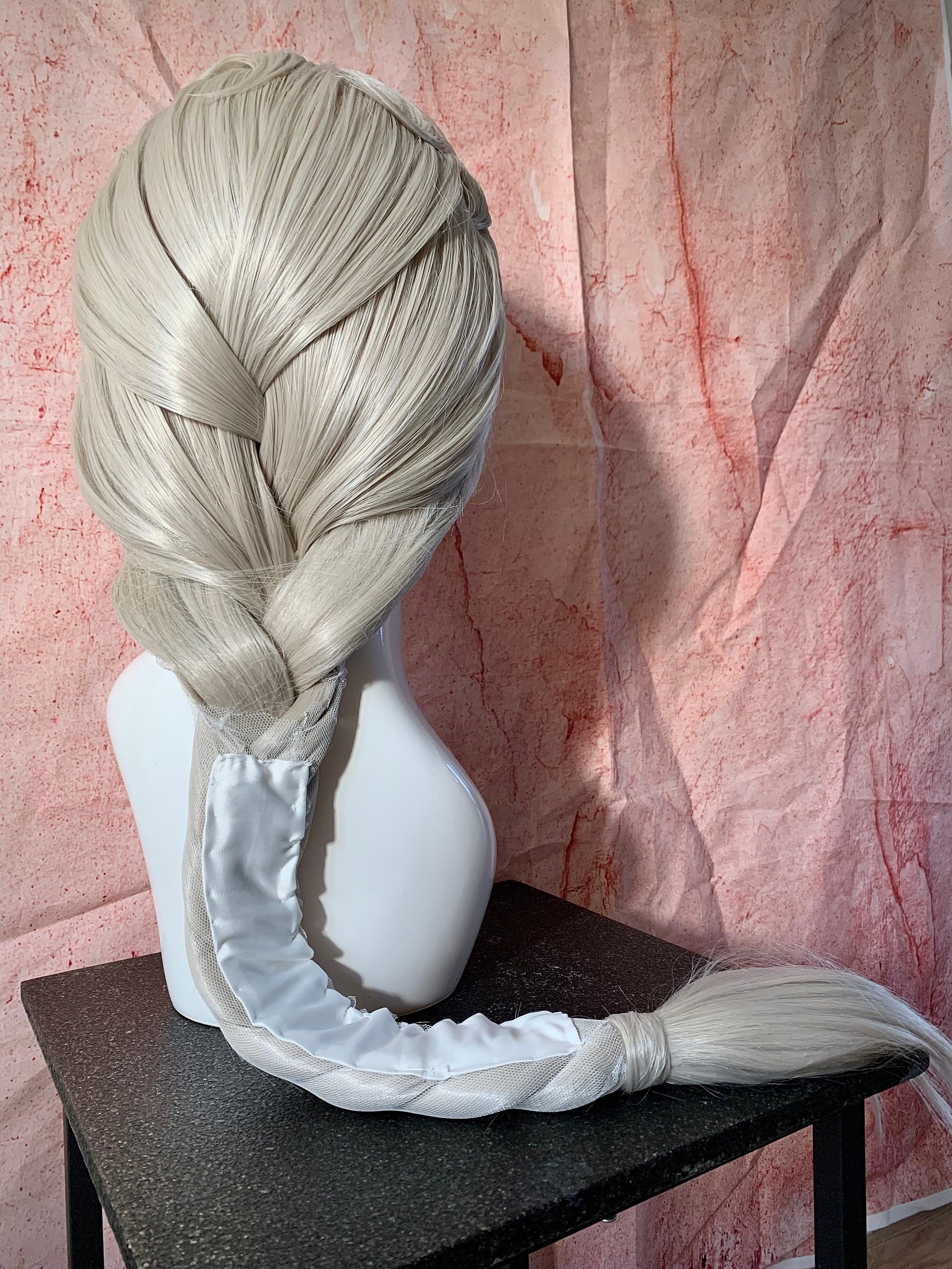 Elsa Braid Frozen Inspired Wig Commission - Etsy