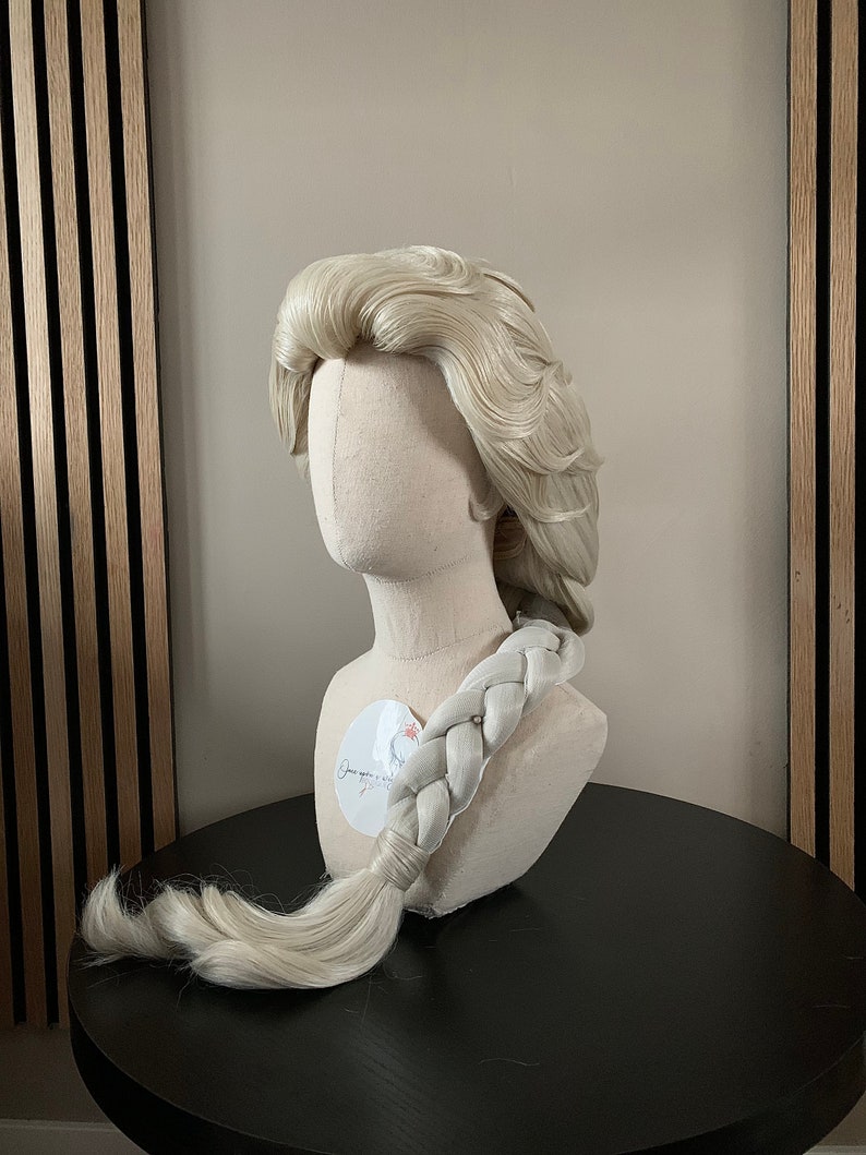Elsa Braid Frozen Inspired Wig Commission - Etsy