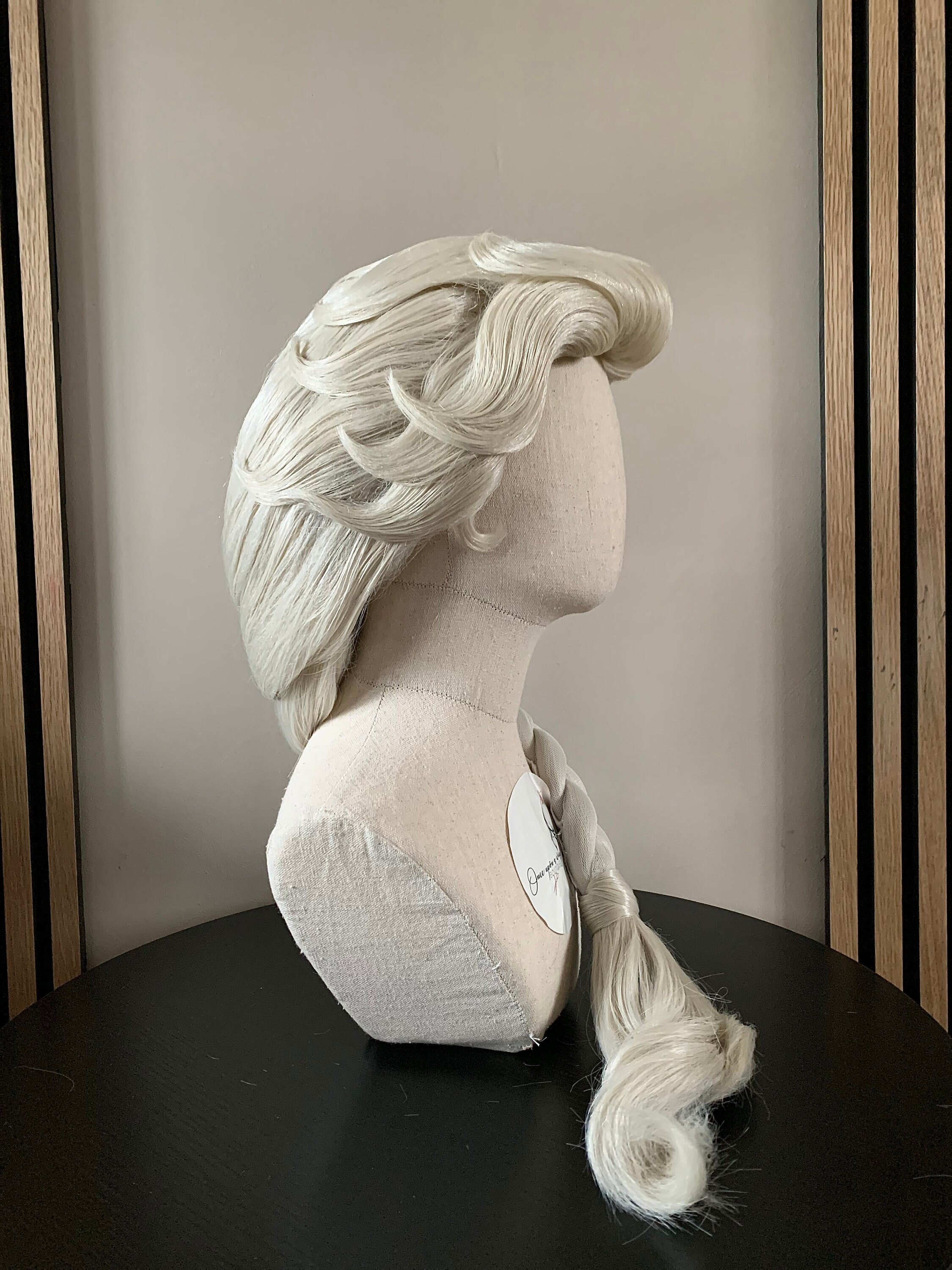 Elsa Braid Frozen Inspired Wig Commission - Etsy