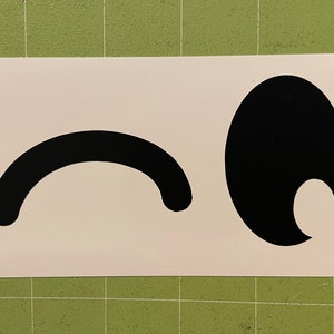 Cute Winking Eyes Vinyl Decal for Metaquest 2 - Etsy