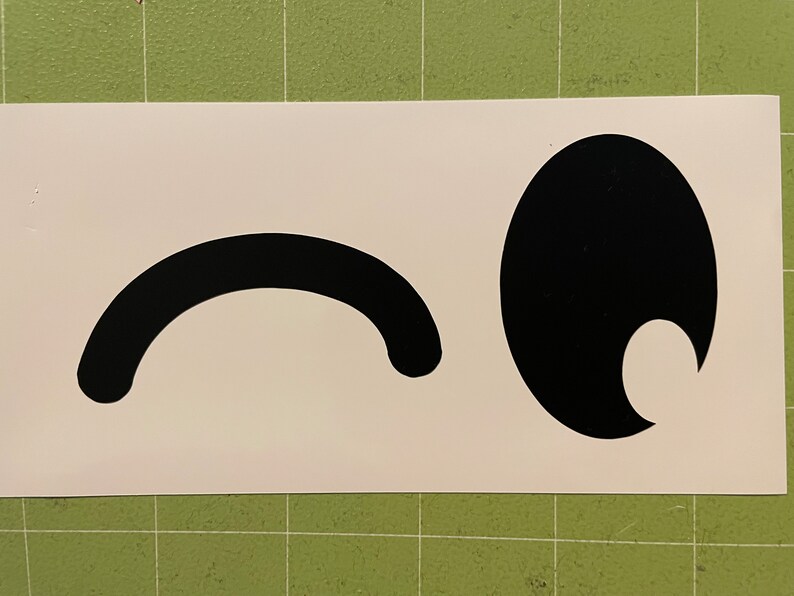 Cute Winking Eyes Vinyl Decal for Metaquest 2 - Etsy