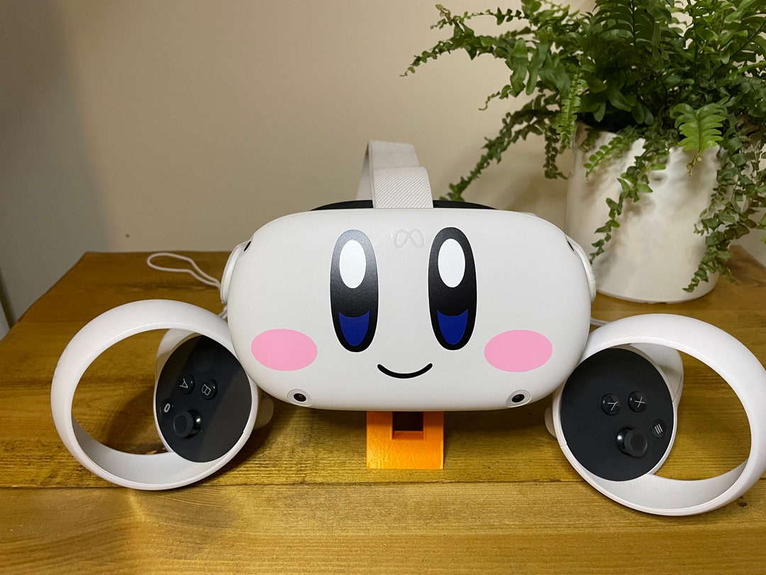 Kirby Decal for VR Headset Metaquest 2 - Etsy