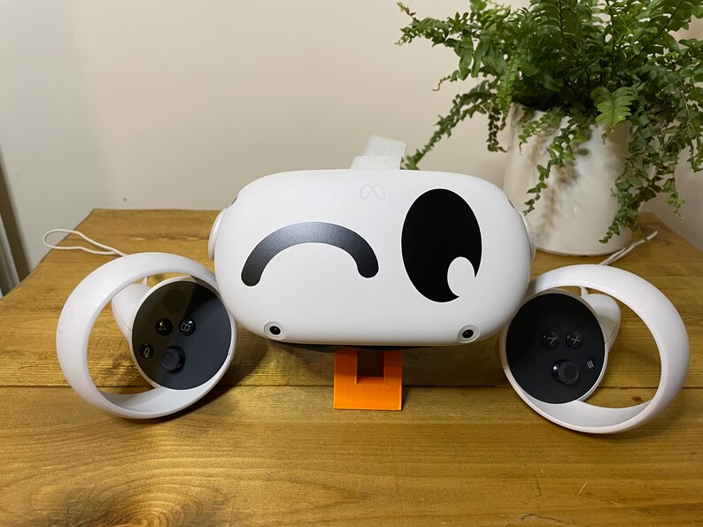Cute Winking Eyes Vinyl Decal for Metaquest 2 - Etsy