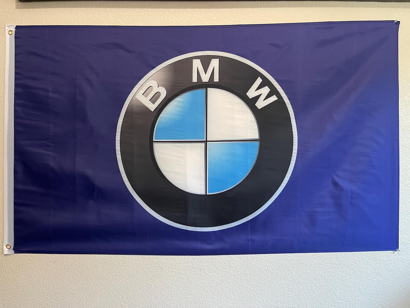 BMW Flag 3x5 Ft | Garage Banner With Eyelets | Man Cave Wall Decor ...