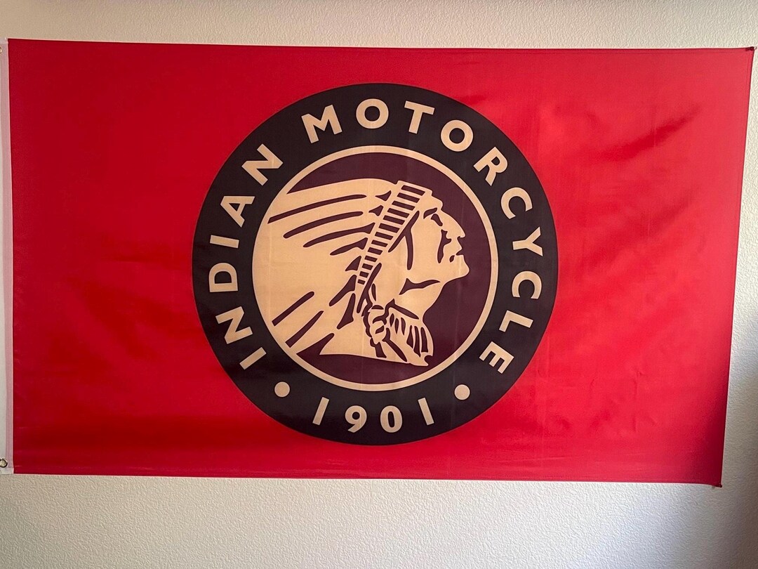 Indian Motorcycles Banner 3x5 – Perfect for Garage, Shop, or Wall Décor ...