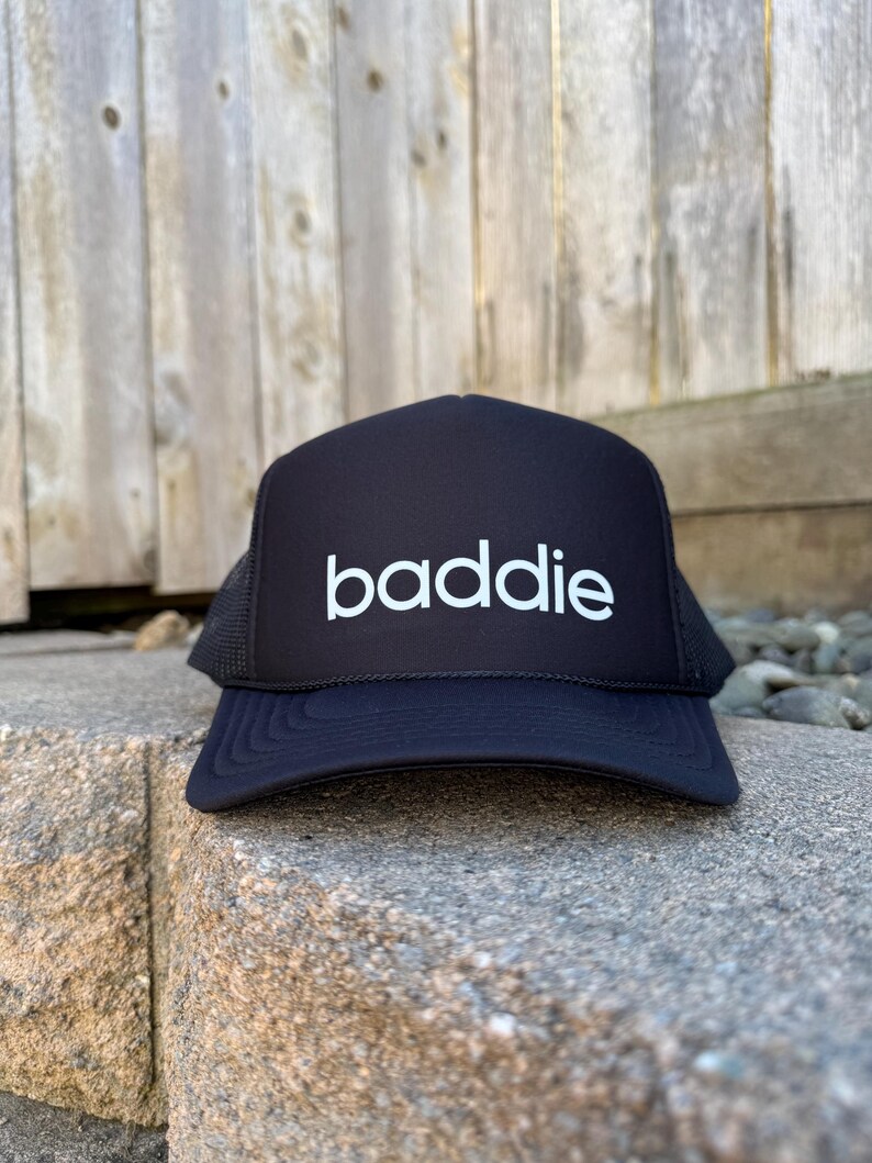 Baddie Trucker Hat - Etsy