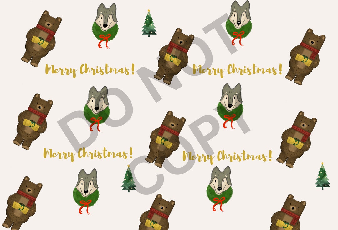 19.75" X 28" (5 Sheets) Hand-drawn Wrapping Paper - Etsy UK