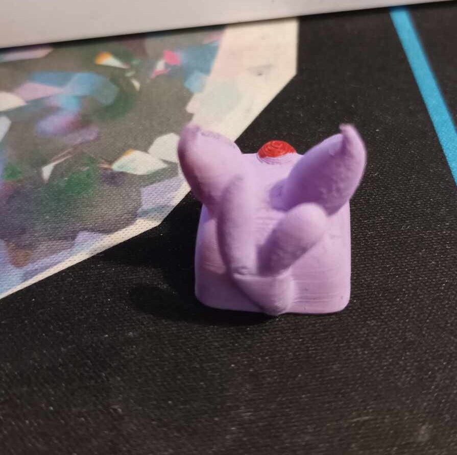 Espeon Keycap, Custom, Pokemon Keycap, Artisan Keycap, Custom Artisan ...