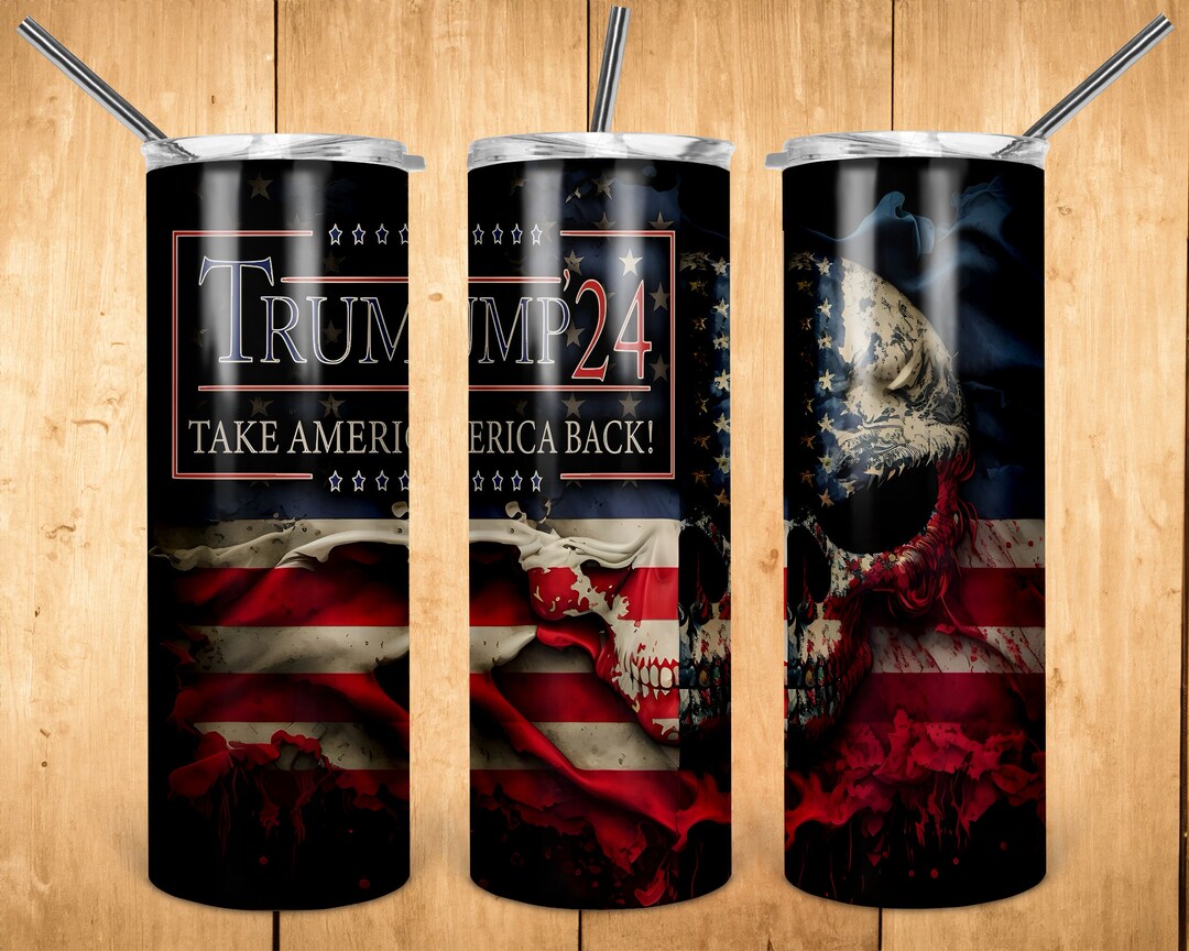 Trump 2024 20oz Skinny 12oz Sippytumbler Sublimation Design Tumbler ...