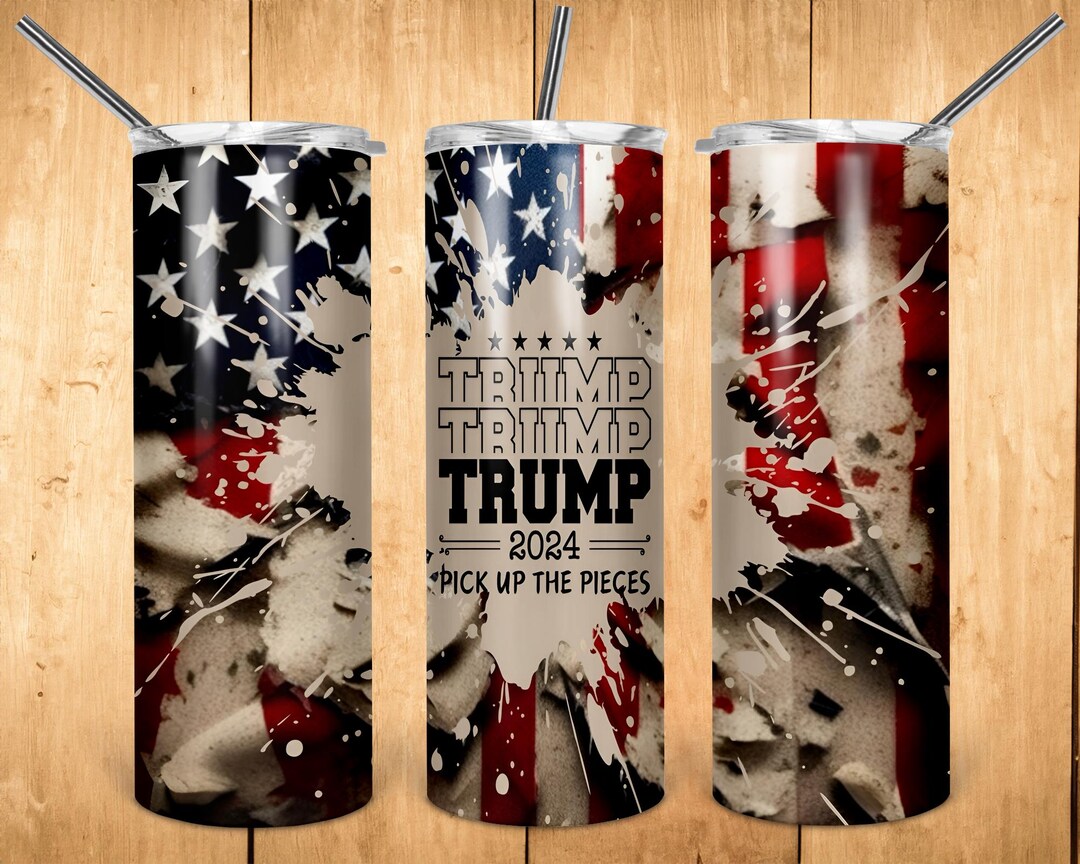 Trump 2024 20oz Skinny 12oz Sippytumbler Sublimation Design Tumbler ...