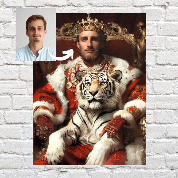 Royal Portrait - Etsy