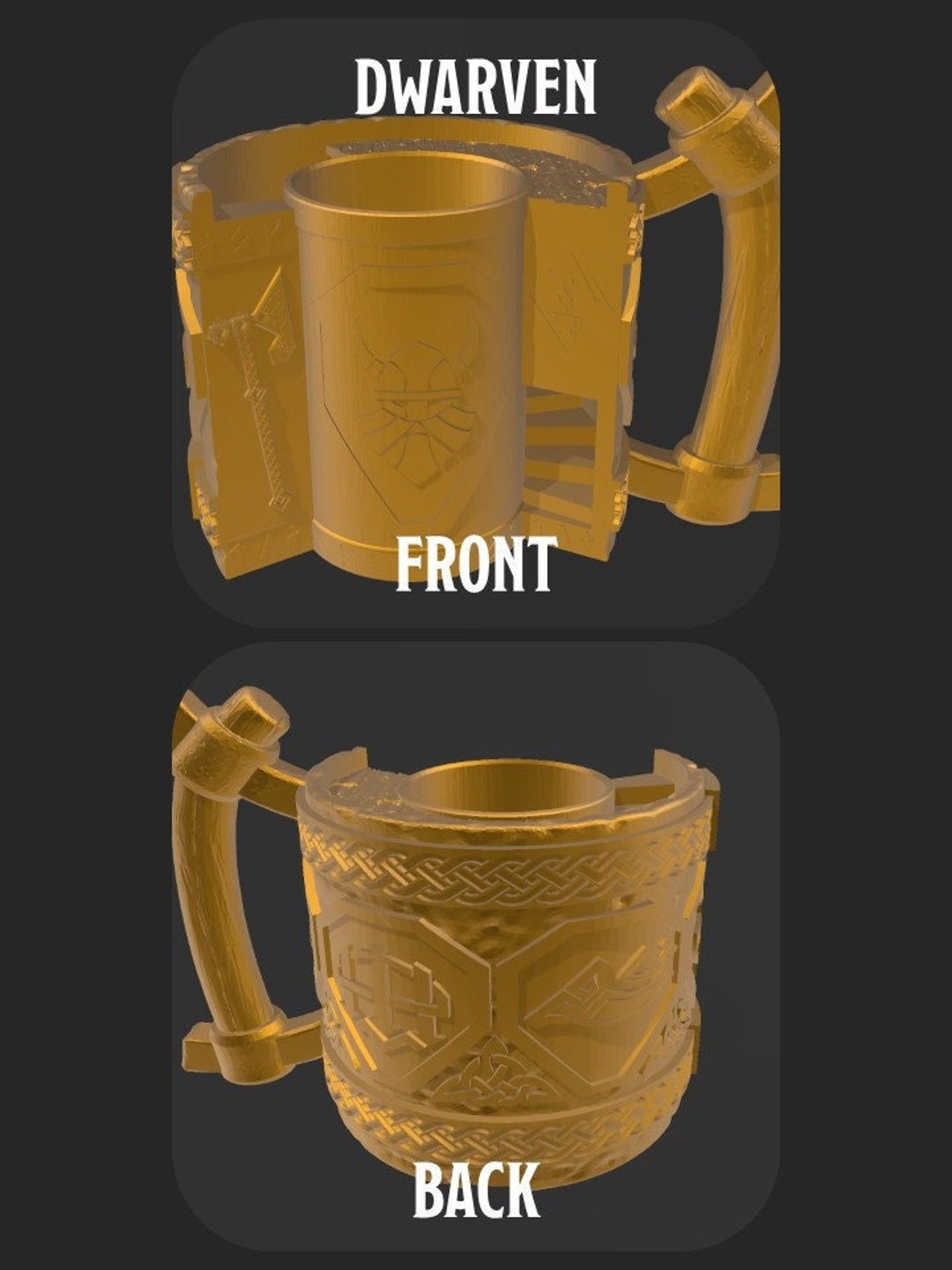 Deluxe Can Holding Dice Tower dwarven - Etsy