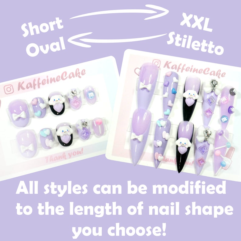 Inosuke Hashibira Demon Slayer | Press on Nails | Almond - Etsy