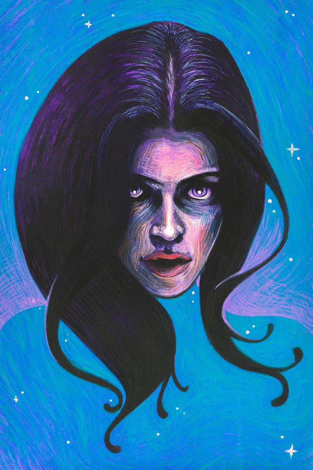 Original Painting / Yennefer of Vengerberg / Anya Chalotra / the ...
