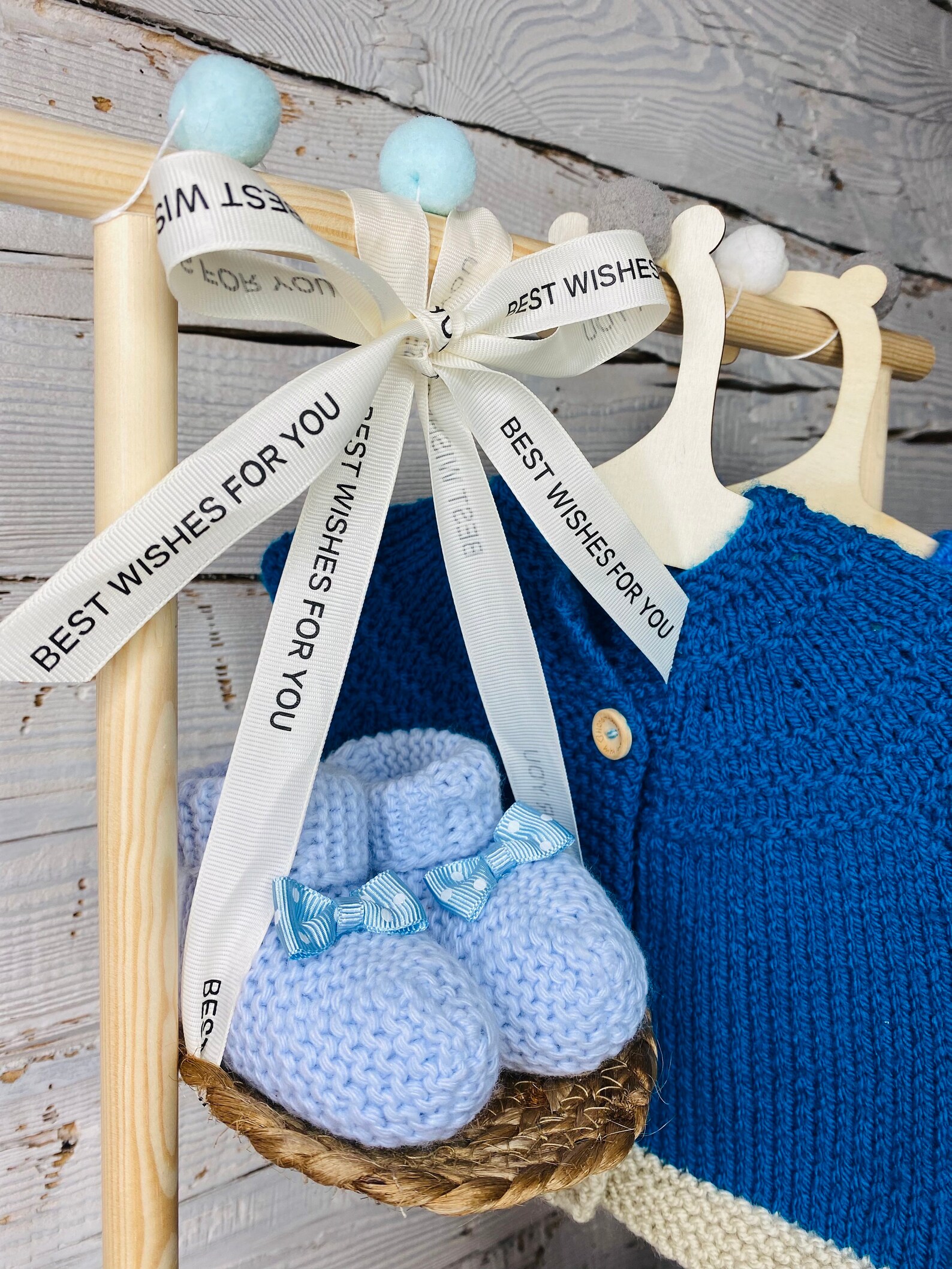 Baby Shower Crate/gender Reveal Gift/little Boy/baby Hamper - Etsy