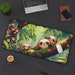 Kawaii Animal Desk Mat With Cute Sloths, Chibi Anime Aesthetic Desk Pad ...