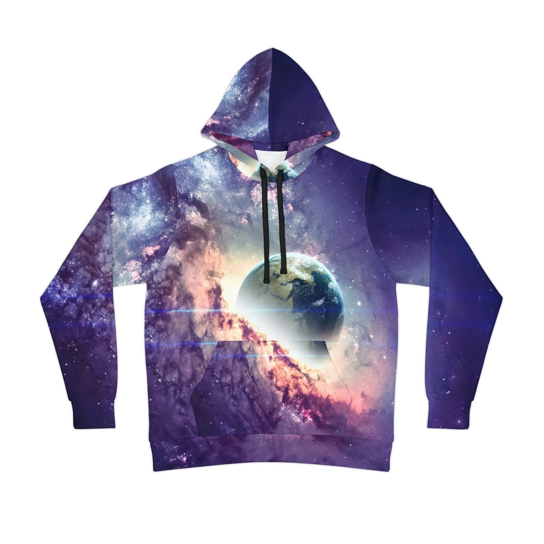 Celestial Embrace All Over Print Cosmic Hoodie Etsy
