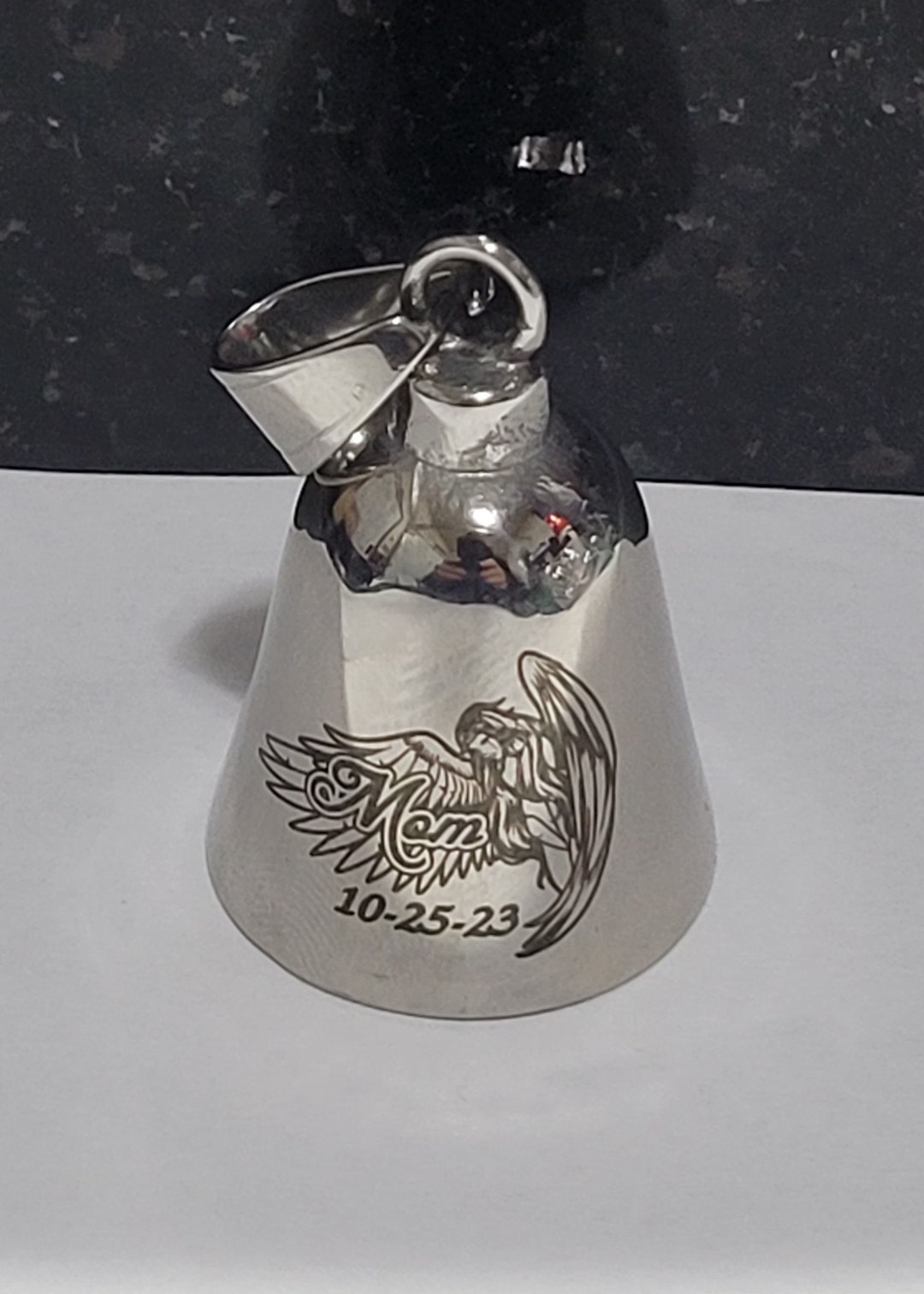 Personalized Gremlin Bell Guardian Bell Biker Bell Motorcycle Bell ...