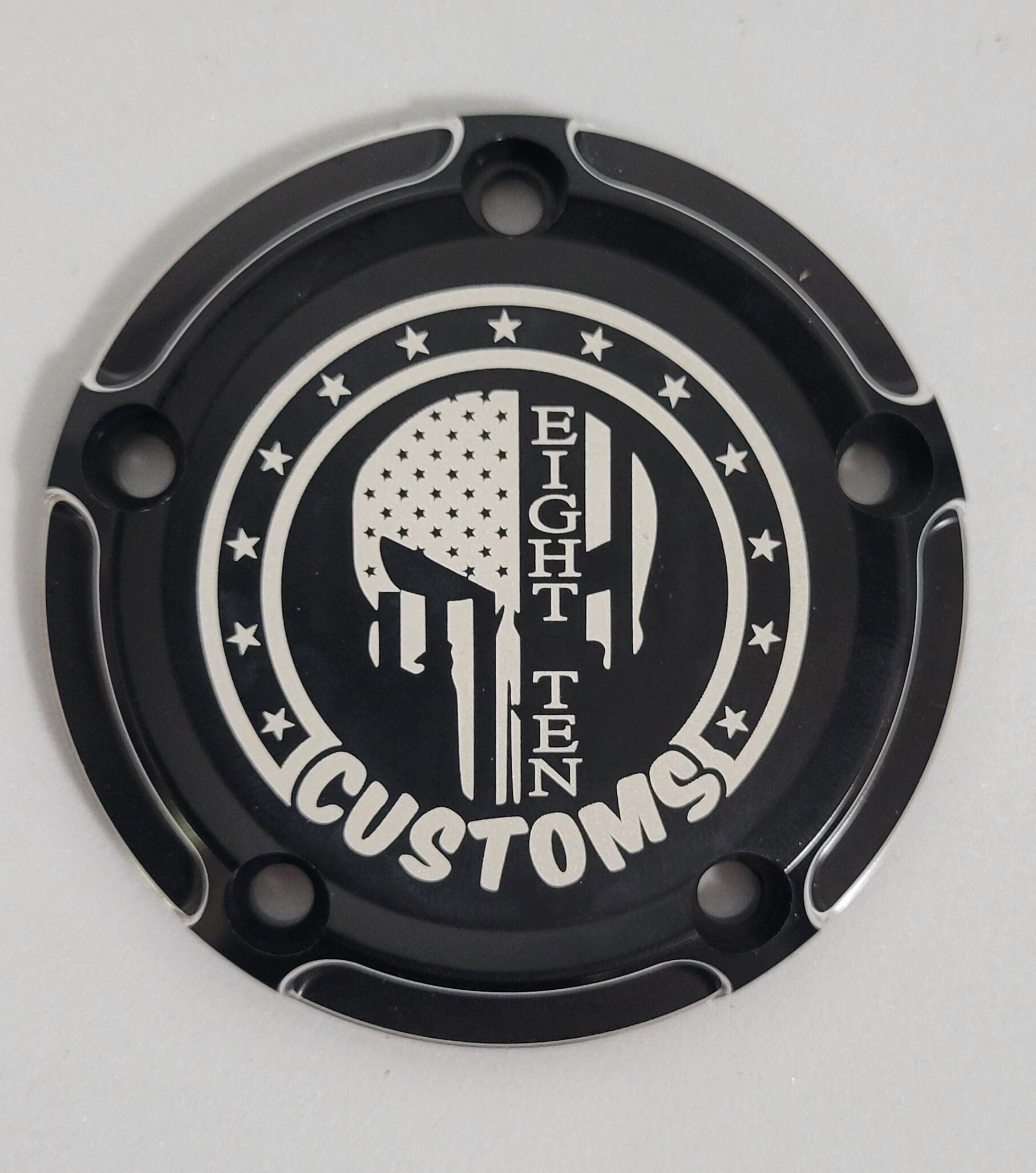 Customizable Billet Aluminum Twin Cam Derby timing Cover Set for Harley ...