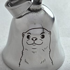 Custom Engraved Stainless Steel Guardian Bell - Personalized Motorcycle ...