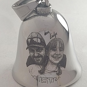 Personalized Gremlin Bell, Biker Motorcycle Guardian Bell, Custom ...