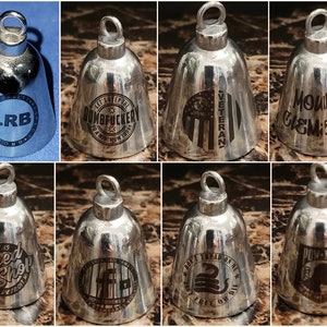 Custom Engraved Stainless Steel Guardian Bell Personalized Motorcycle ...