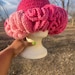 Barbie Pink Crochet Ruffle Hat - Etsy