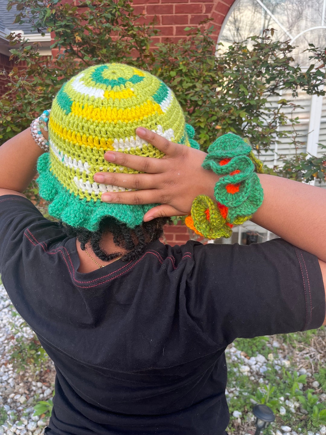 Crochet Scrap Hat - Etsy
