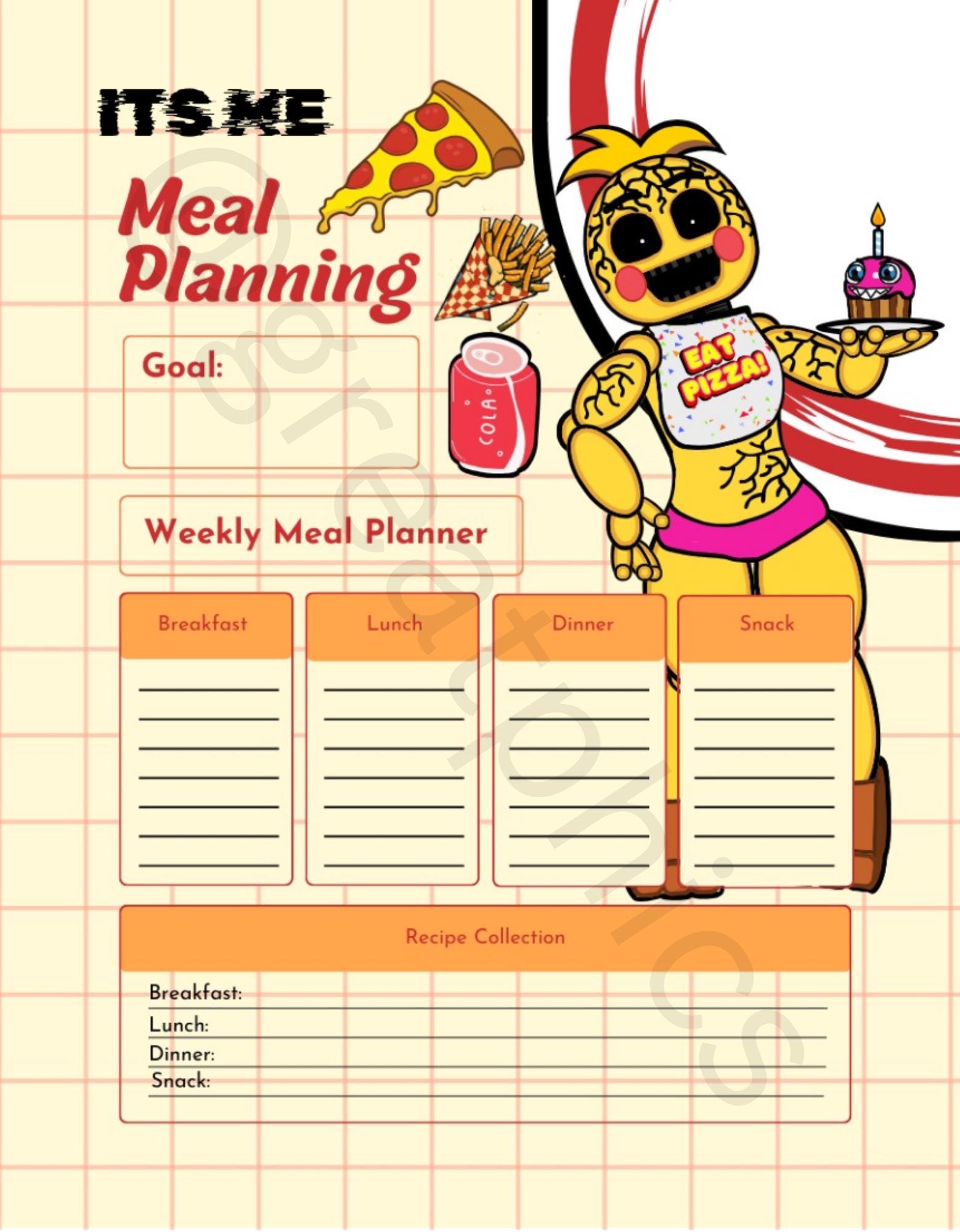 FNAF Themed Journal | Five Nights at Freddy's Notebook | Horror Gaming ...