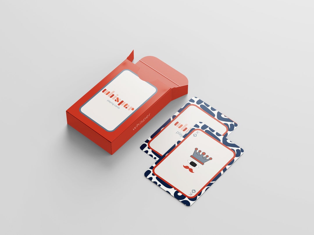 Designer Custom Pattern Navy Blue Deck Playing Cards - Etsy