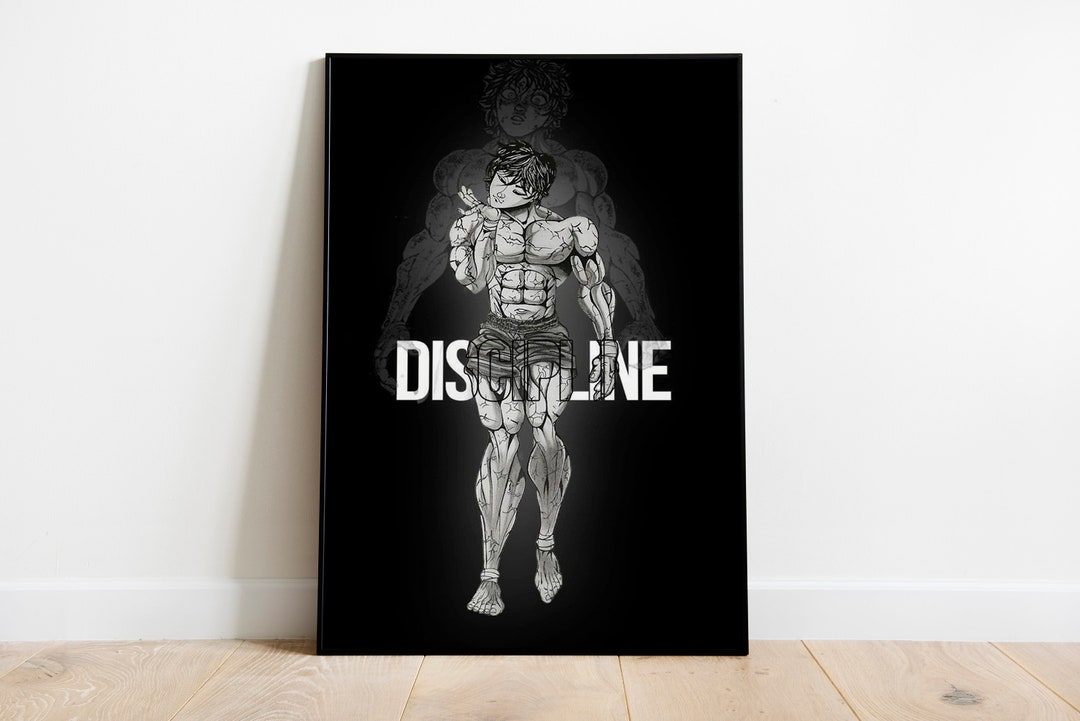 Baki Hanma Poster/hanma Baki Wall Art/baki Hanma Motivation - Etsy