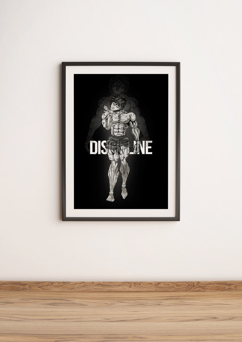Baki Hanma Poster/hanma Baki Wall Art/baki Hanma Motivation - Etsy