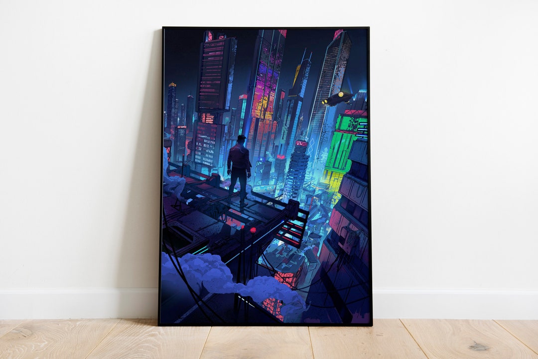 Cyberpunk Poster/cyberpunk 2077 Wall Art/cyberpunk Edgerunners - Etsy