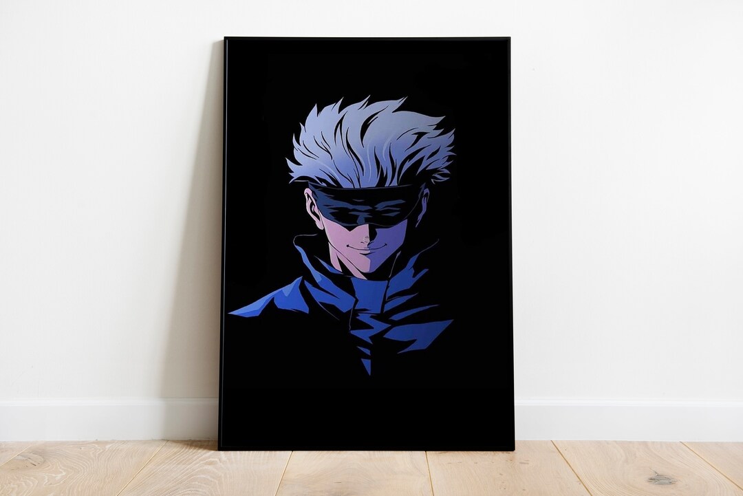 Buy Satoru Gojo Poster/jujutsu Kaisen Poster/gojo Wall Art/domain ...