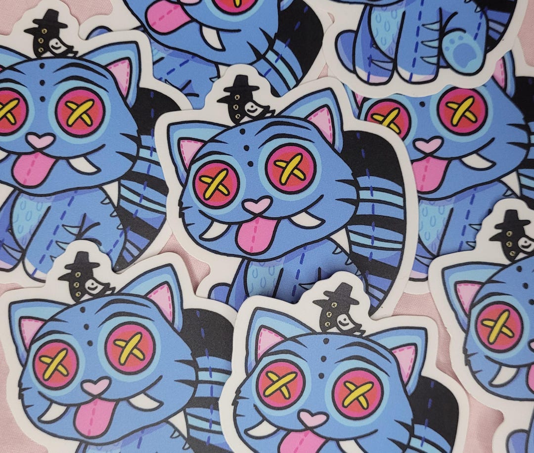 Derpy Plushie Waterproof Vinyl Sticker | K-pop Demon Hunters Fanart - Etsy