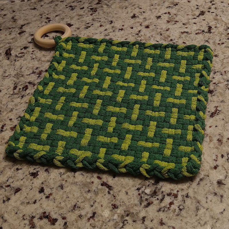 Woven Potholders - Etsy
