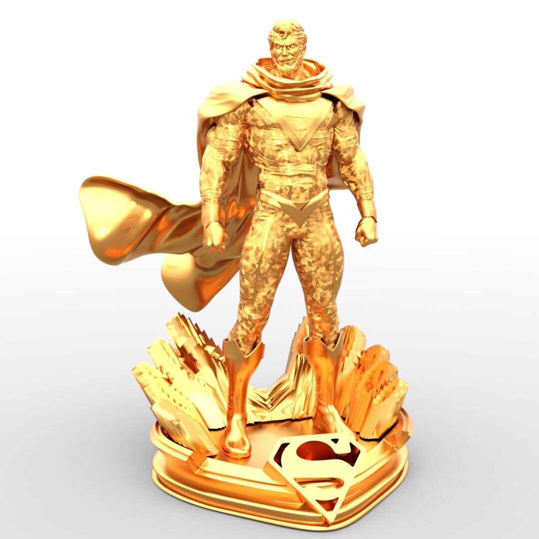 Superman Sixth Dimension Diorama Archivo STL De Alta Calidad De Comic ...