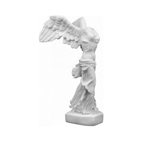 Winged Victory of Samothrace Statue Greek Handmade White Classic ...