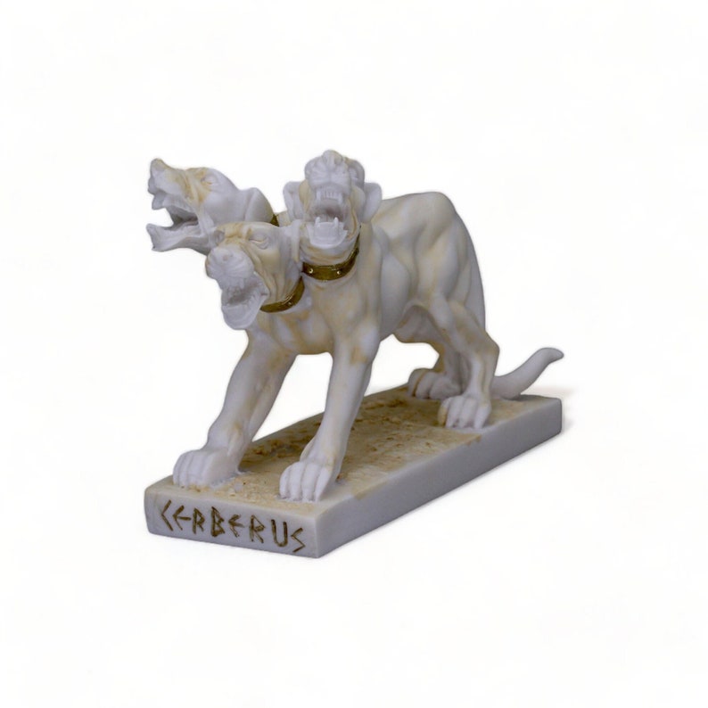 Cerberus Statue the Hound of Hades Greek Handmade Figurine - Etsy