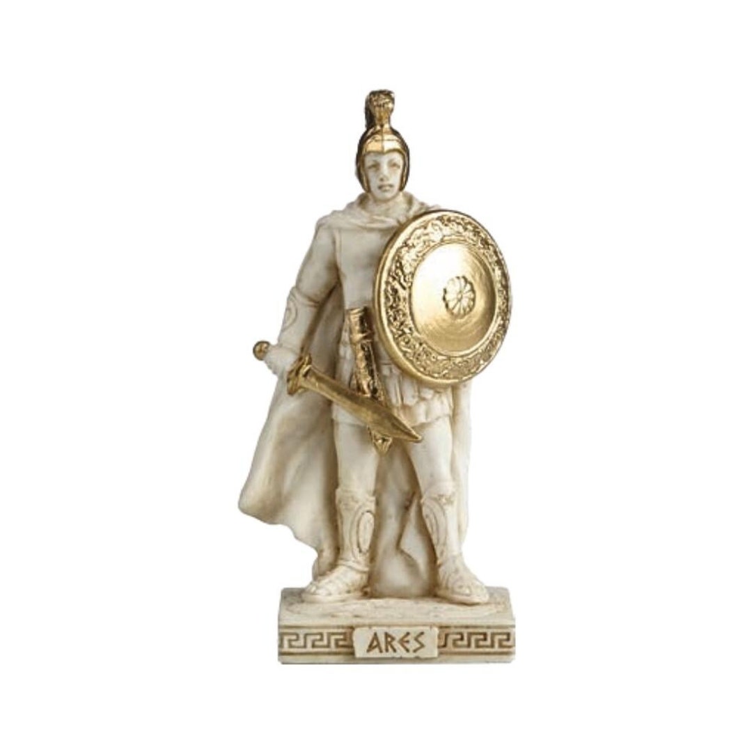 Ares Mini Figurine Statue Greek God of War Sculpture - Etsy