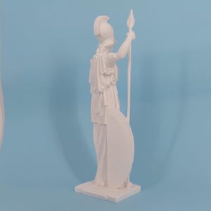 Minerva Goddess Marble Sculpture Crawford Art Gallery - Etsy