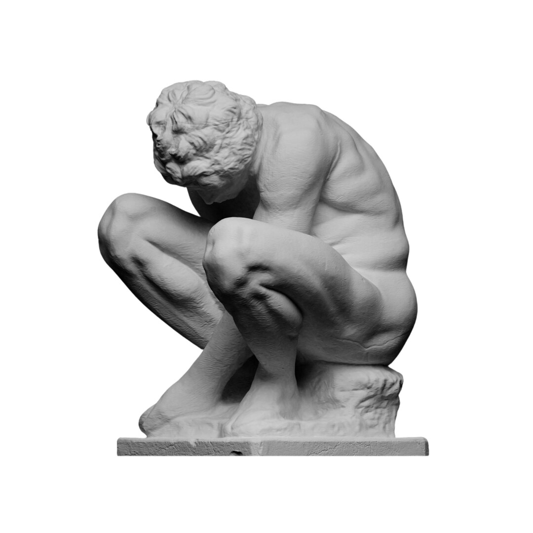 The Crouching Boy Sculpture Greek Mythology Statue Exact Museum Copy - Etsy