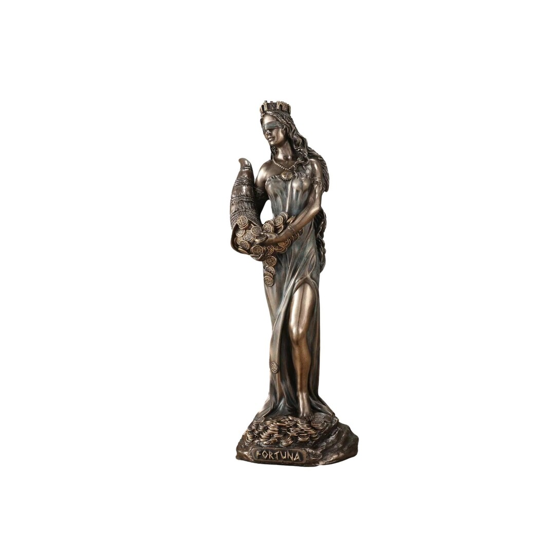 Fortuna Tyche Statue the Greek Goddess of Fortune and Luck - Etsy
