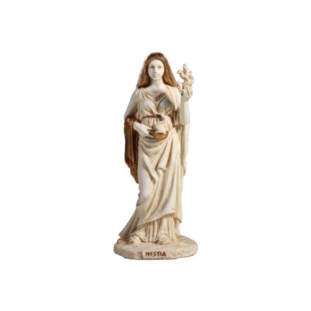 Hestia Statue Greek Goddess of the Hearth Patina Color - Etsy