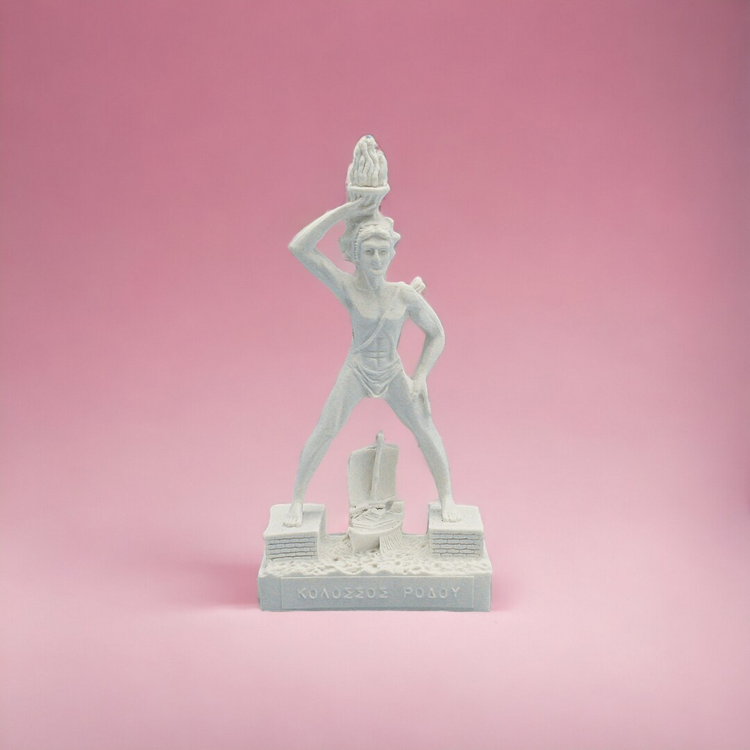Colossus of Rhodes Mythological Small Statue - Etsy